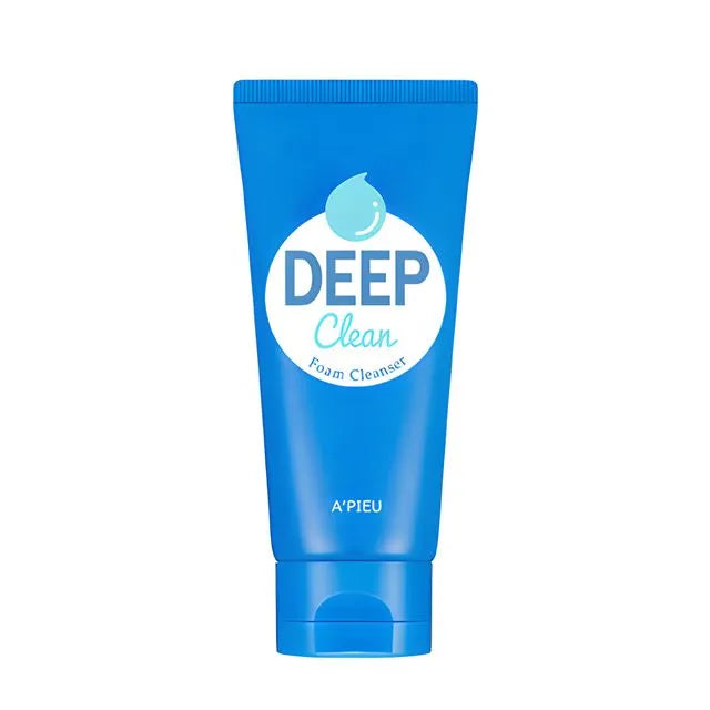 Authentic A'PIEU Deep Clean Foam Cleanser 130ml | Korean Beauty Store in Egypt – Korean Beautys