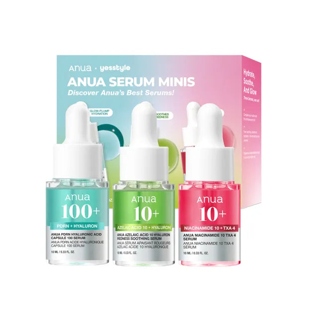 Anua - Serum Mini Trio Set – Korean Beautys
