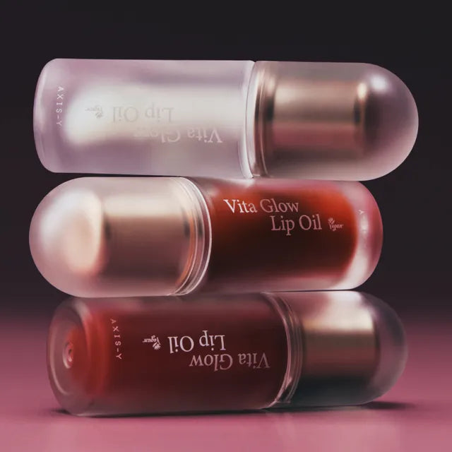 AXIS-Y Vita Glow Lip Oil | Nourishing Lip Tint & Shine in 3 Korean ...